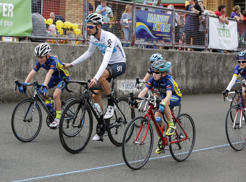Team Sky Visit 2018 – Maindy Flyers